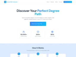 FuturePath Analyzer – Student Degree & Career Recommendation Platform