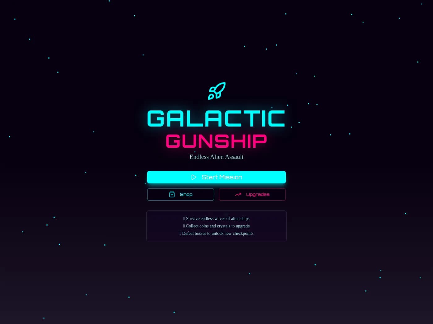 Galactic Gunship: Endless Alien Assault