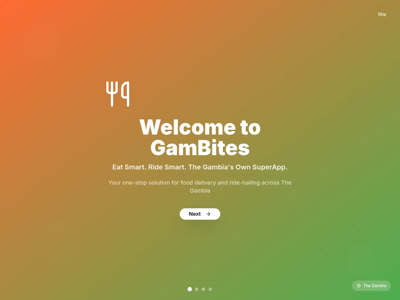 GamBites – Gambia’s Food & Ride SuperApp