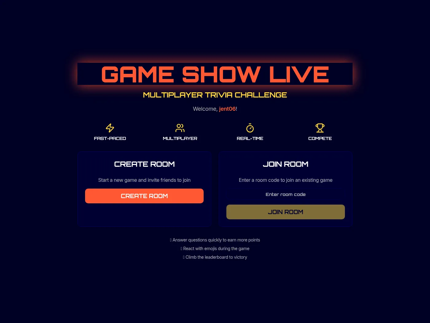 Game Show Live: Multiplayer Trivia Challenge