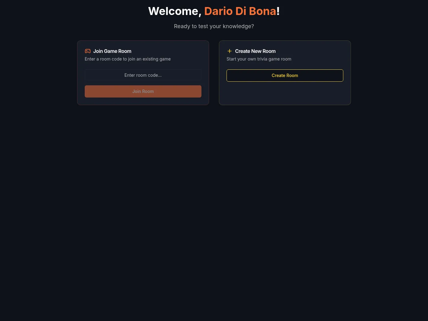 Game Show Multiplayer Trivia