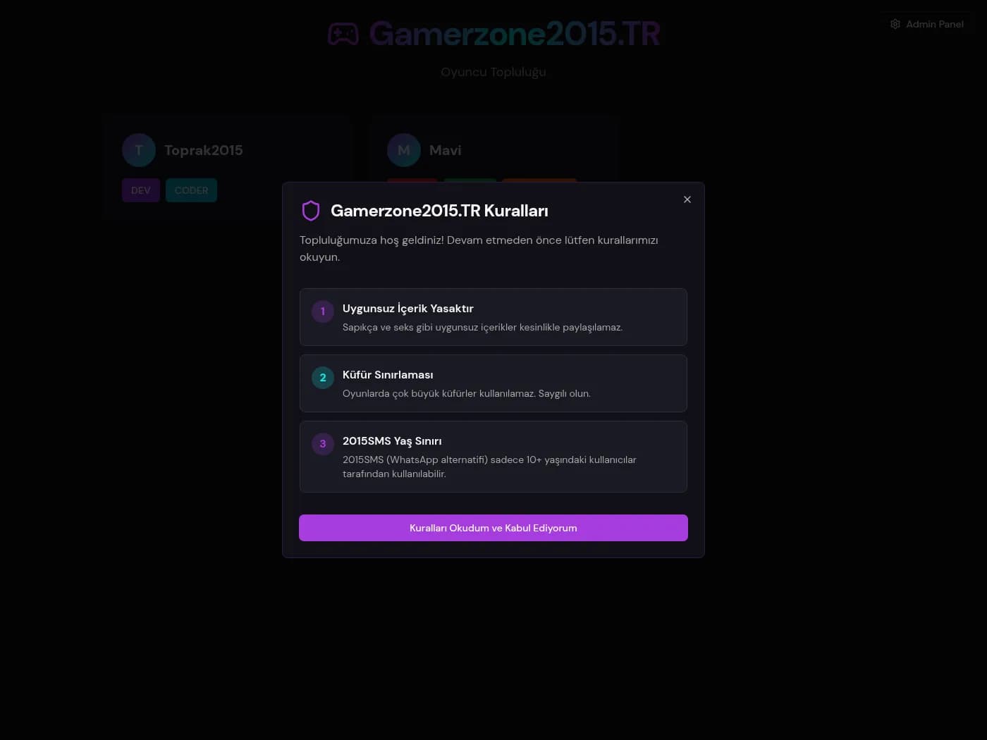Gamerzone2015.TR - Custom Tag System with Entry Rules