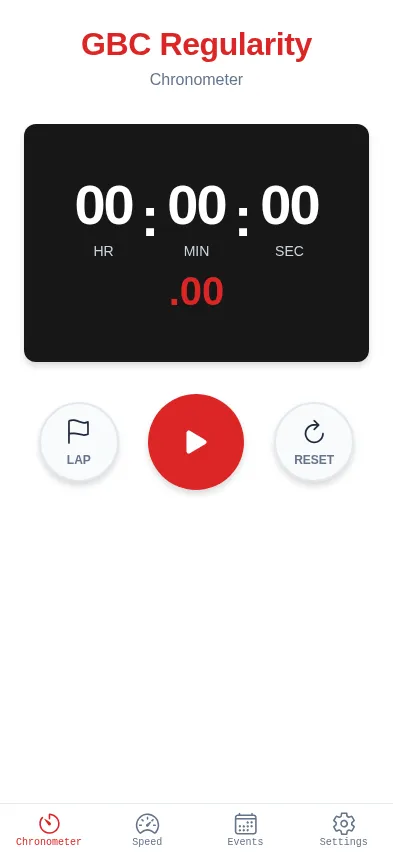 GBC Regularity: Mobile App Inspired by Crisartech RR420