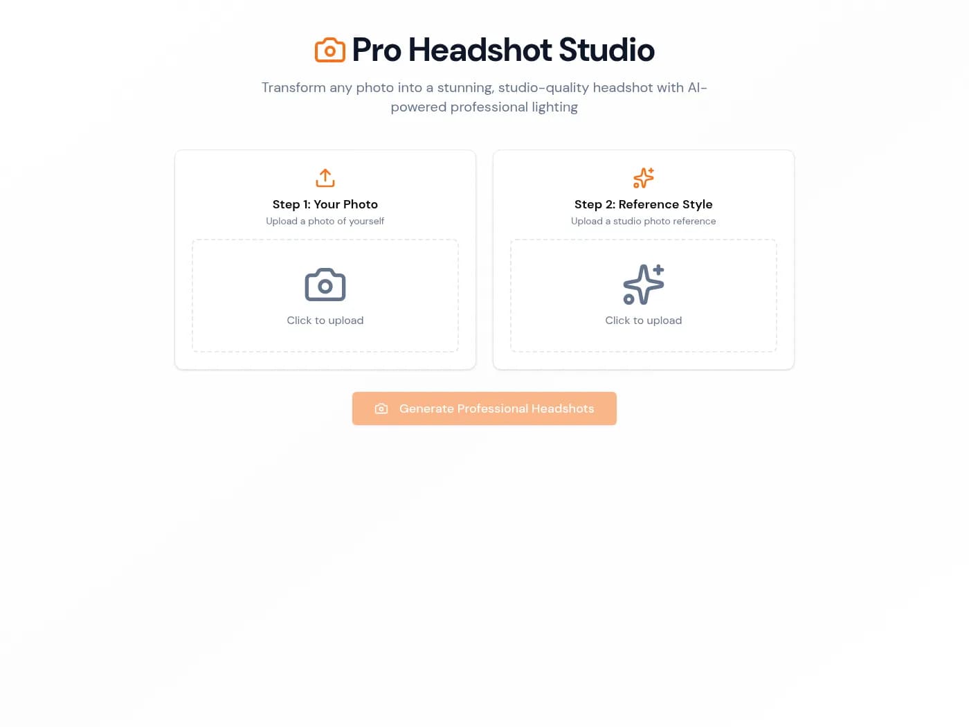Gemini Pro Headshot Maker