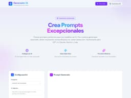 Generador Definitivo de Prompts para IA