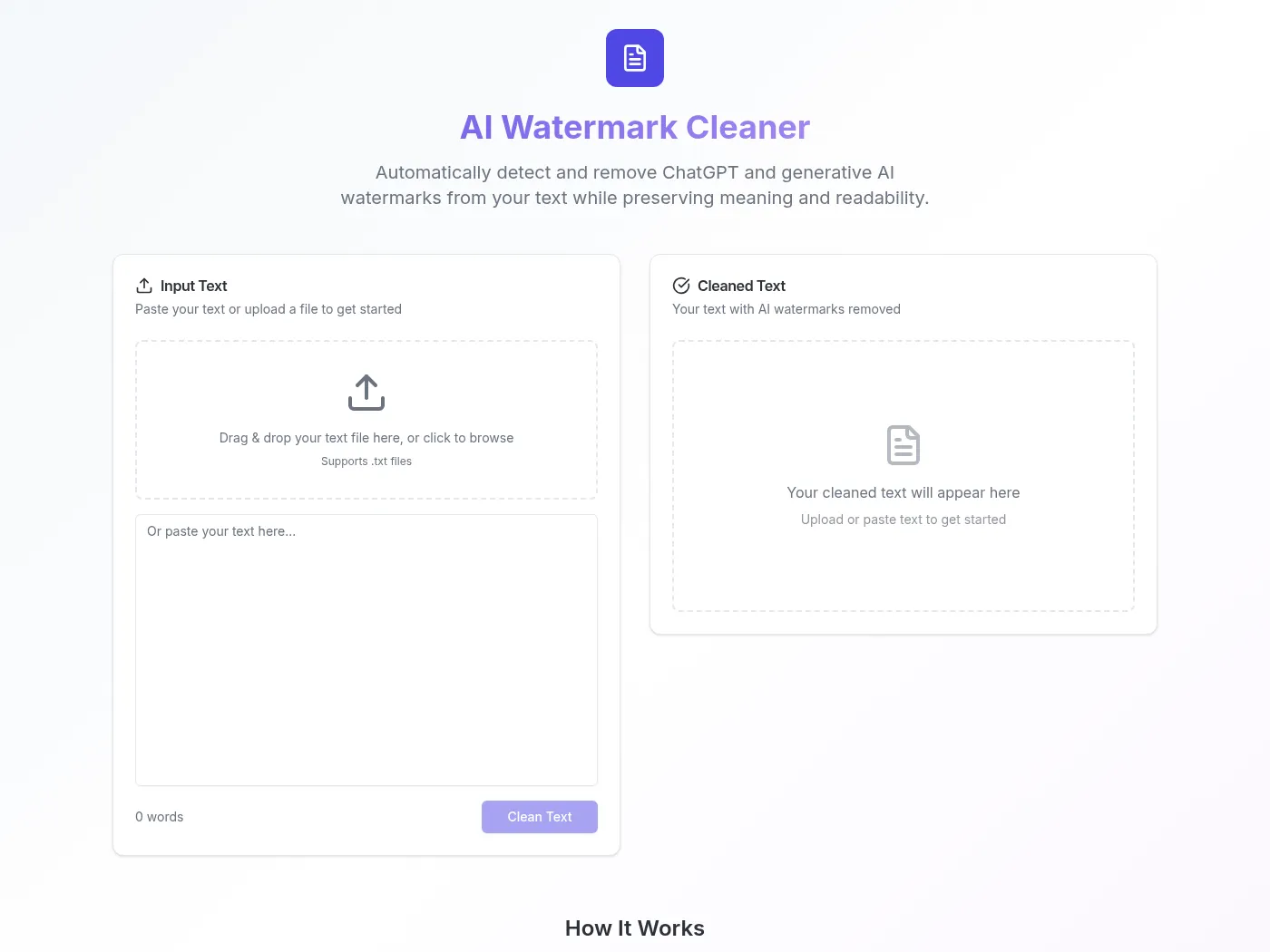 Generative AI Watermark Cleaner