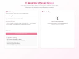 Manga Generator Italiano con Midjourney e PDF Scaricabile