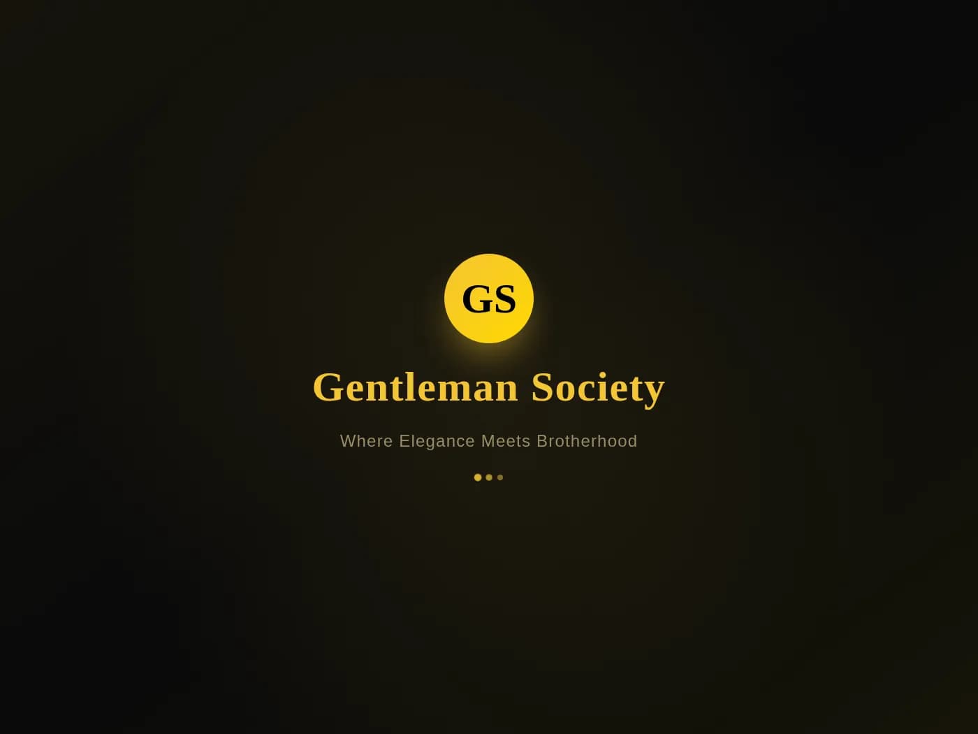 Gentleman Society: Elite Private Network for Modern Gentlemen