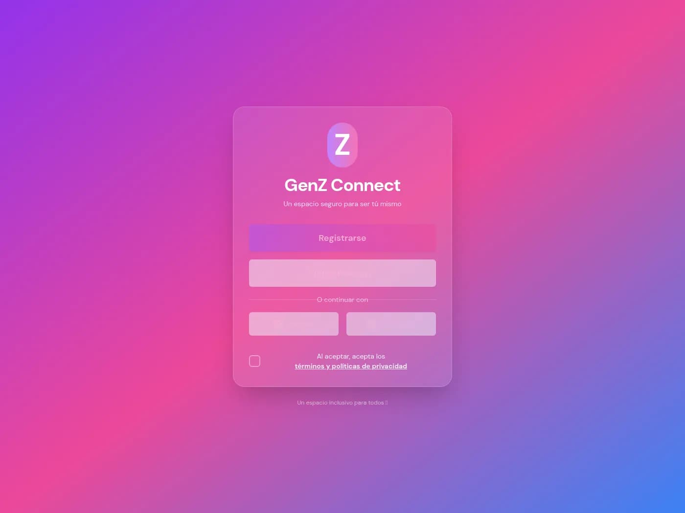 GenZ Connect – Safe Social Discovery for Diverse Youth