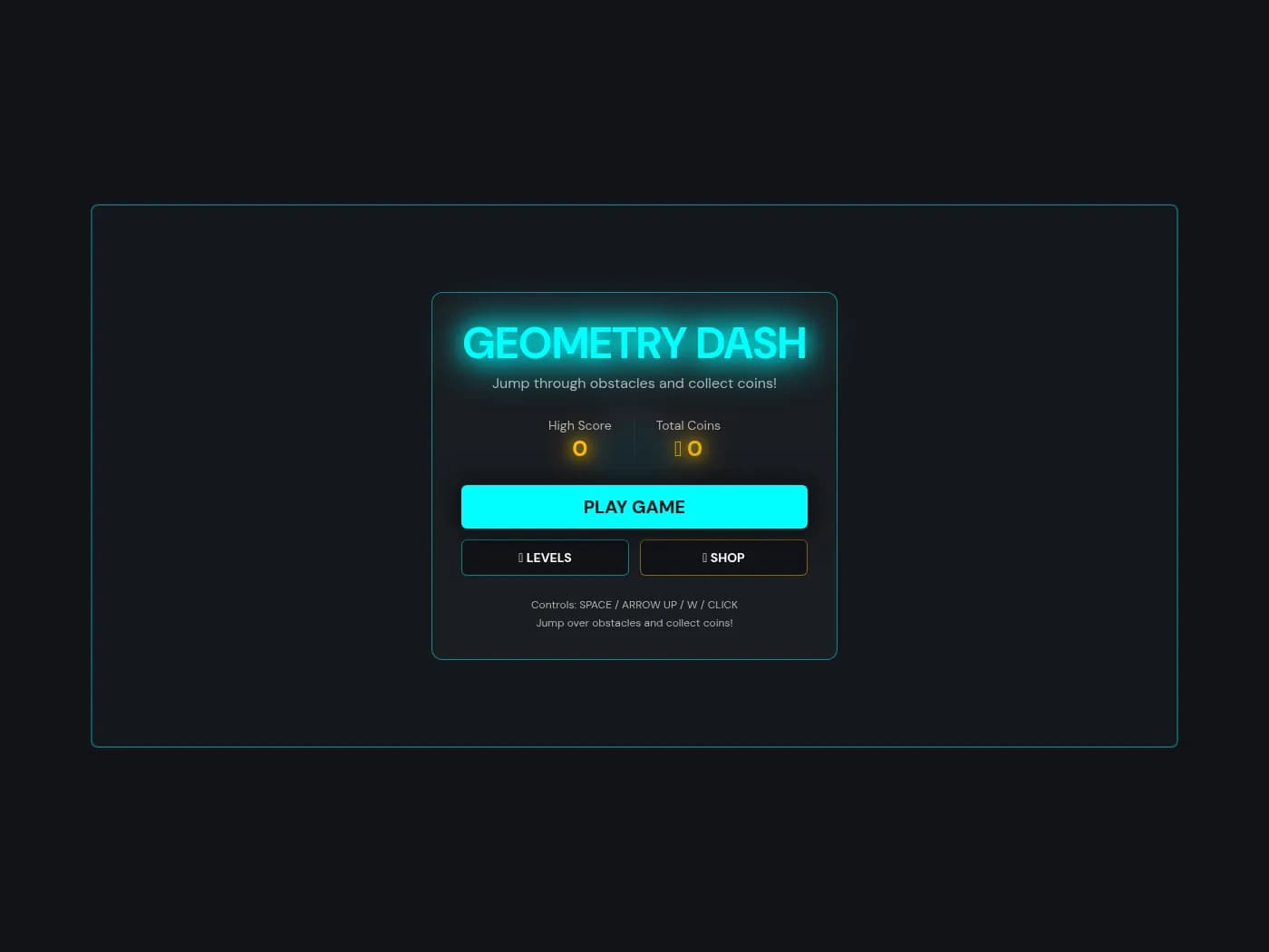 Geometry Dash Clone