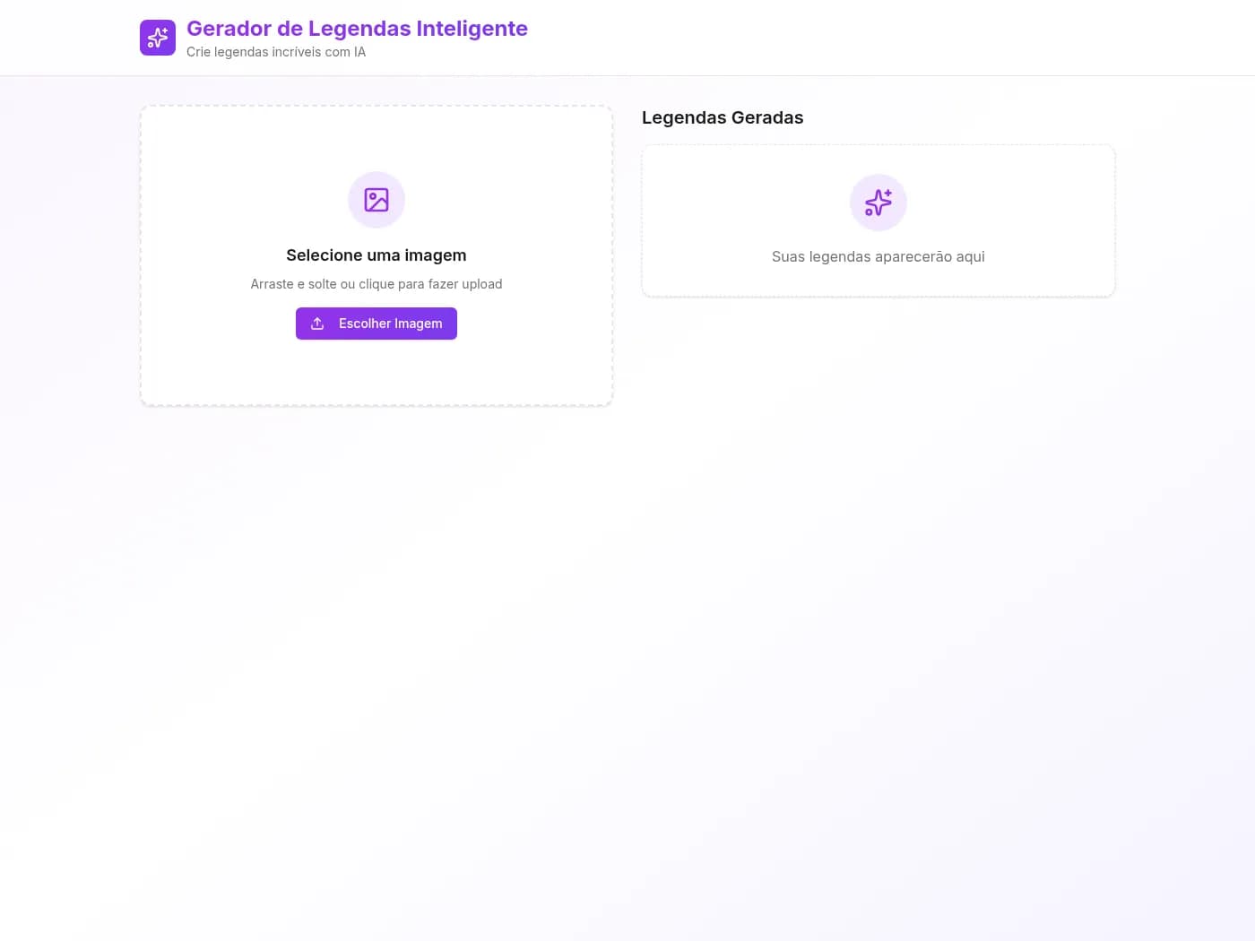 Gerador de Legendas Inteligente