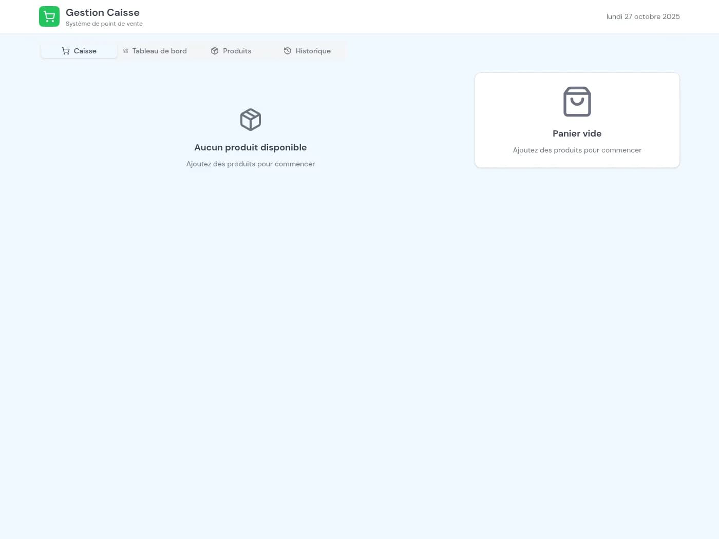 Application de gestion de caisse simple et efficace