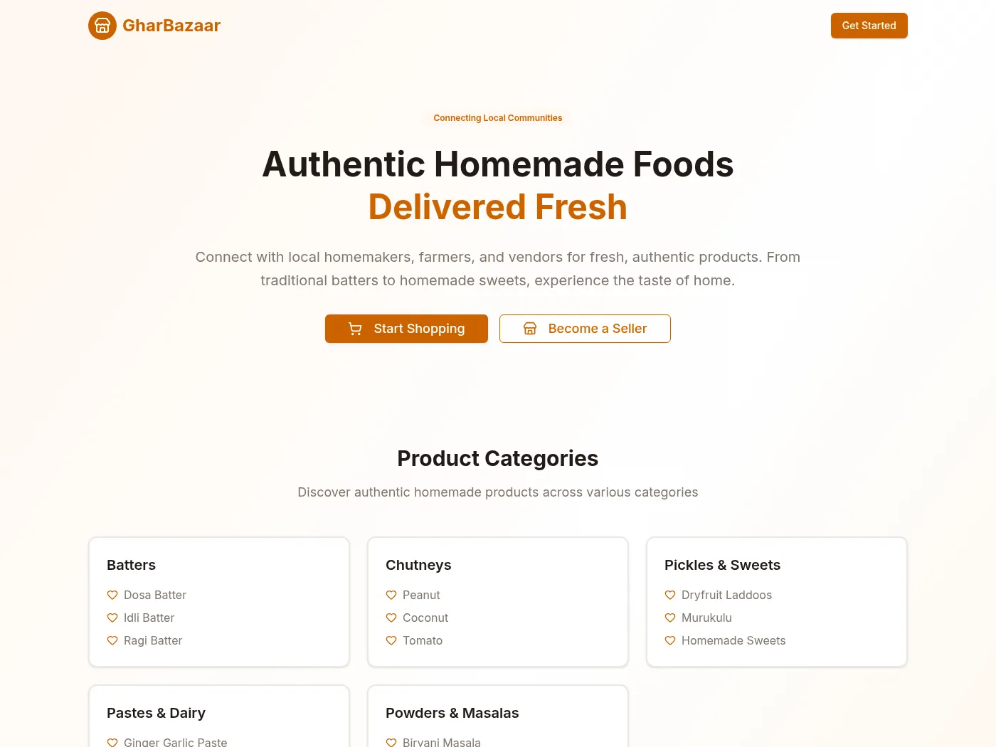 GharBazaar: Full-Stack Multi-Role E-Commerce Web Platform