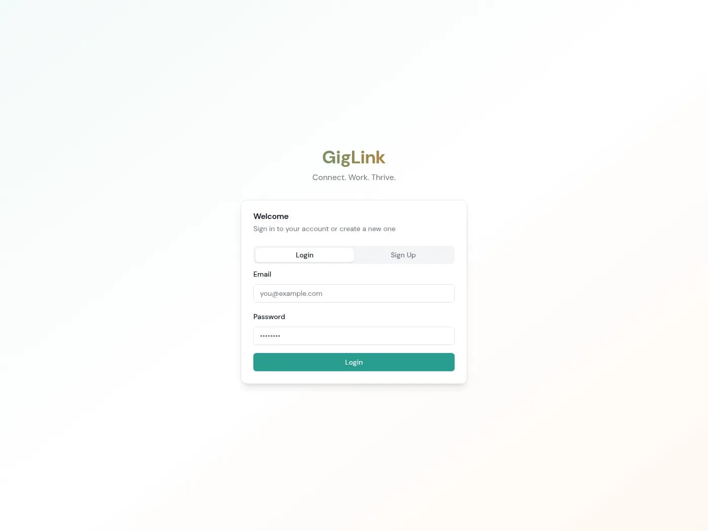 GigLink Marketplace