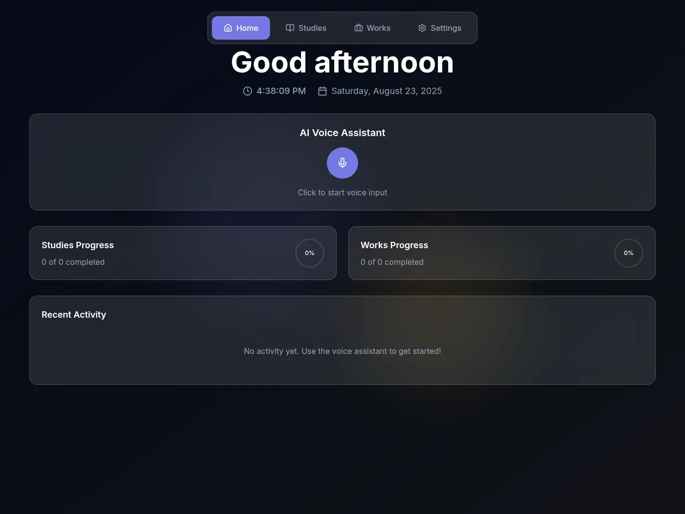 Glassmorph Study: Next-Gen Interactive Study App