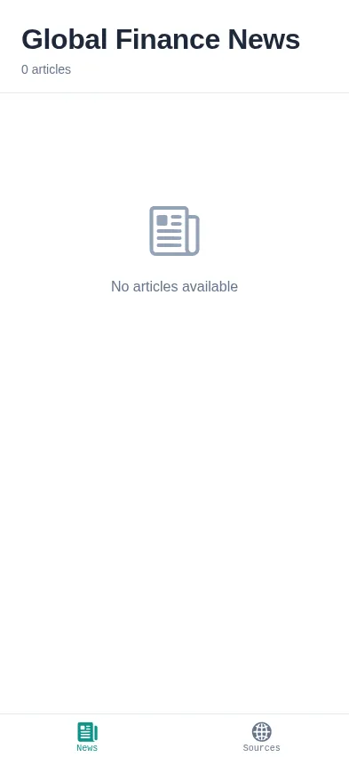 Global Finance News Mobile App