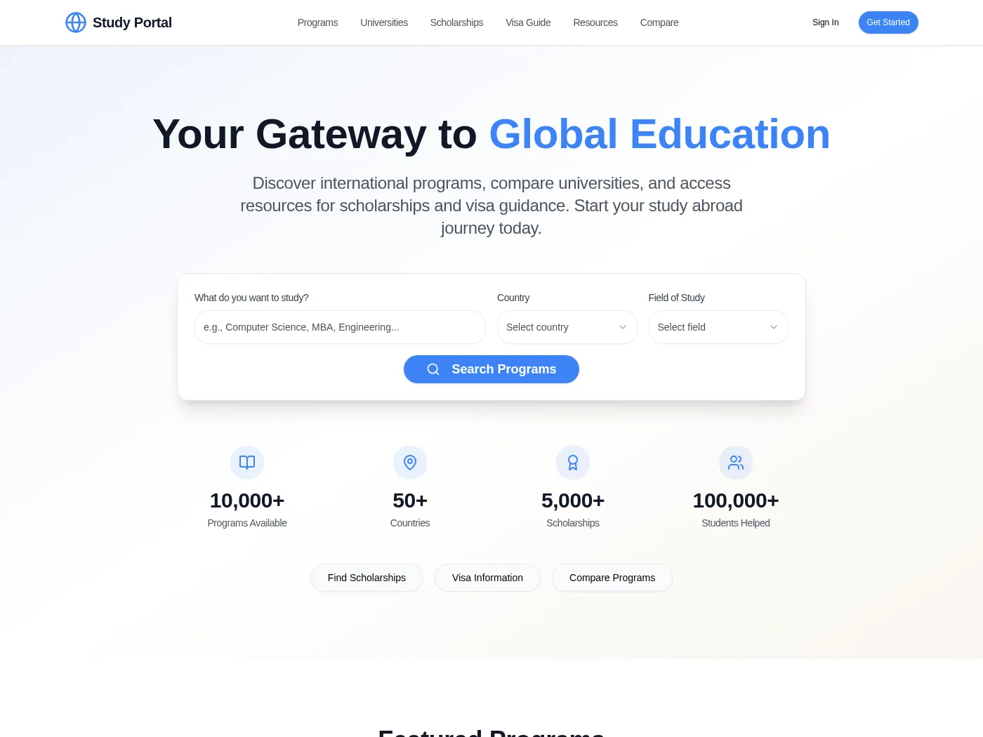 Global Study Portal
