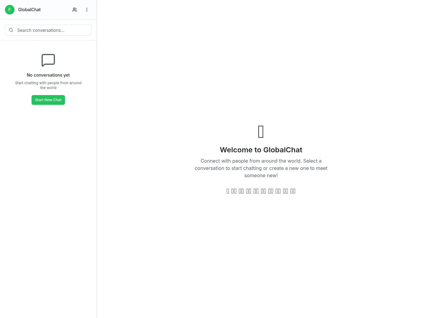 GlobalChat: International Messaging Platform