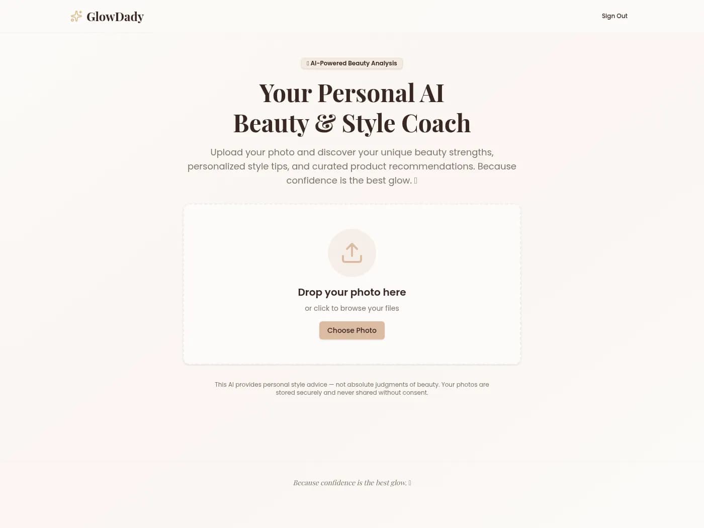 GlowDady – Your AI Beauty & Style Coach