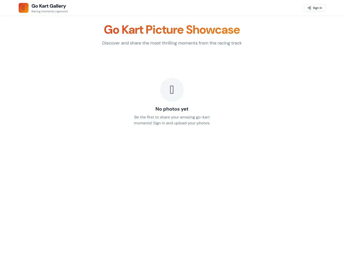 Go Kart Picture Showcase