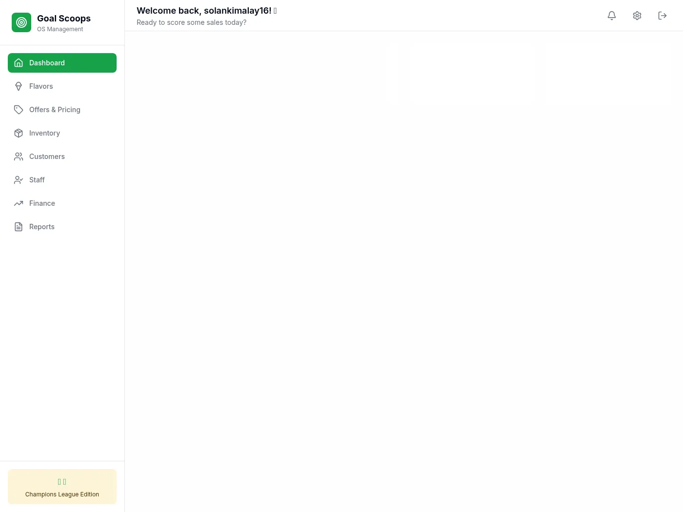 Goal Scoops OS — Complete Zoho Creator Business Management Suite for Ice Cream Stalls