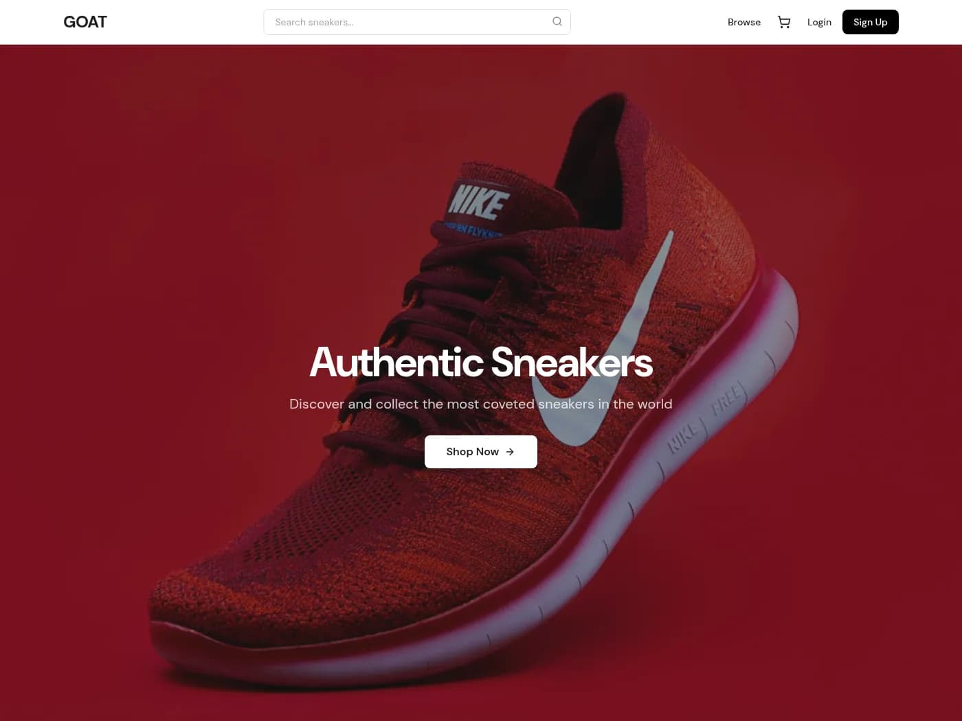 Goat.com Sneaker Clone