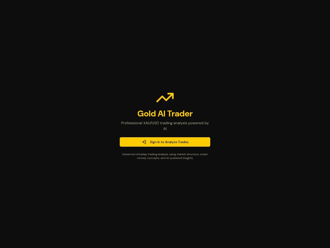 Gold AI Trader Analyst
