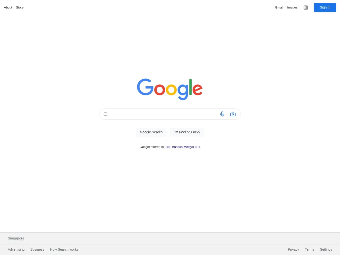 Google.com Homepage Clone