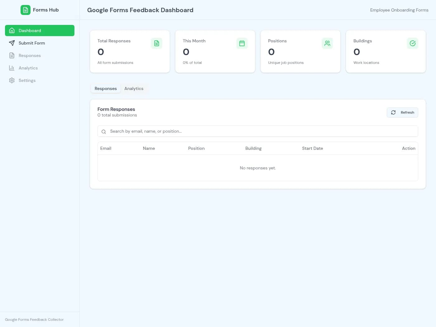 Feedback Collector for Google Forms Responses