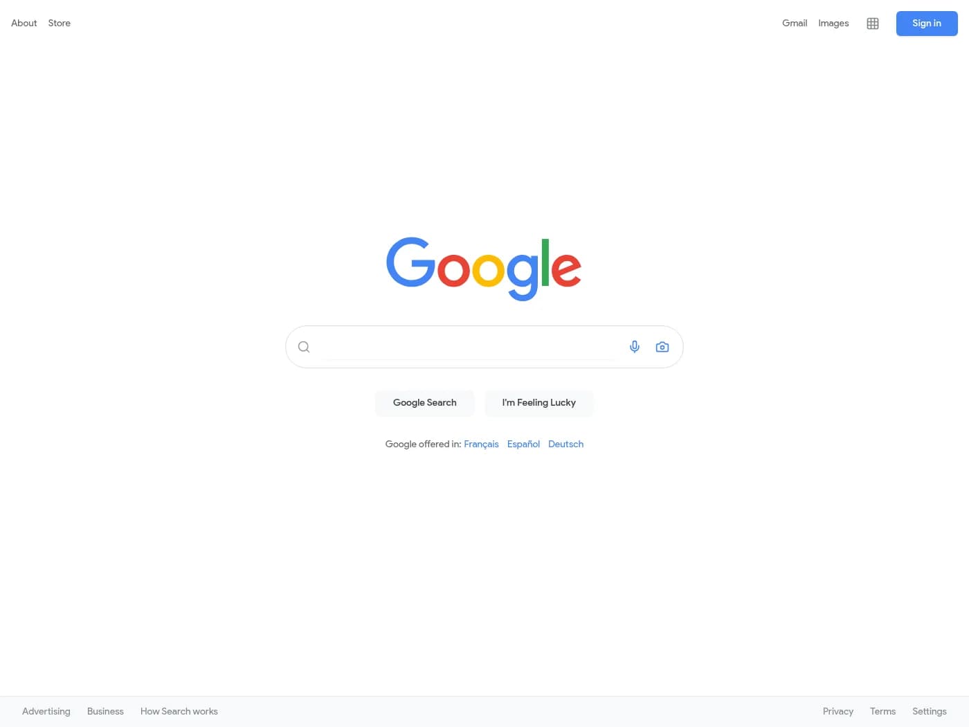 Google Search Engine Clone