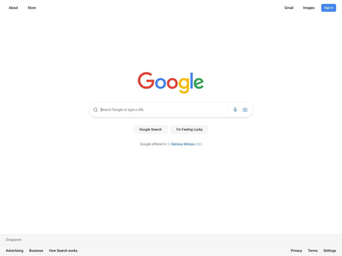 Google Search Engine Clone