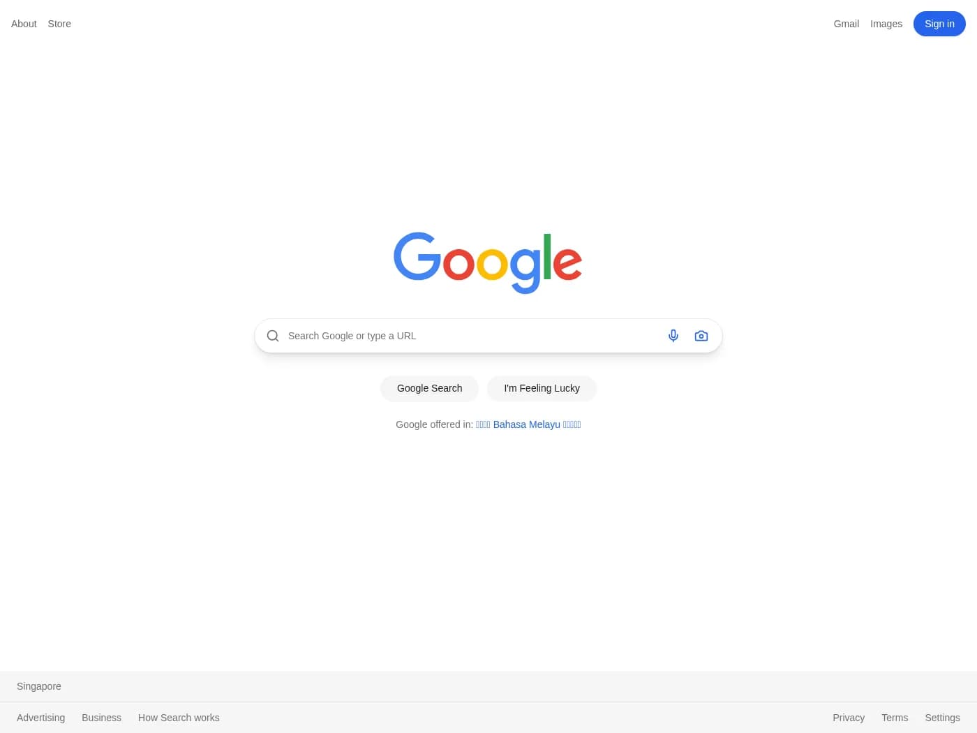 Google Search Engine Clone