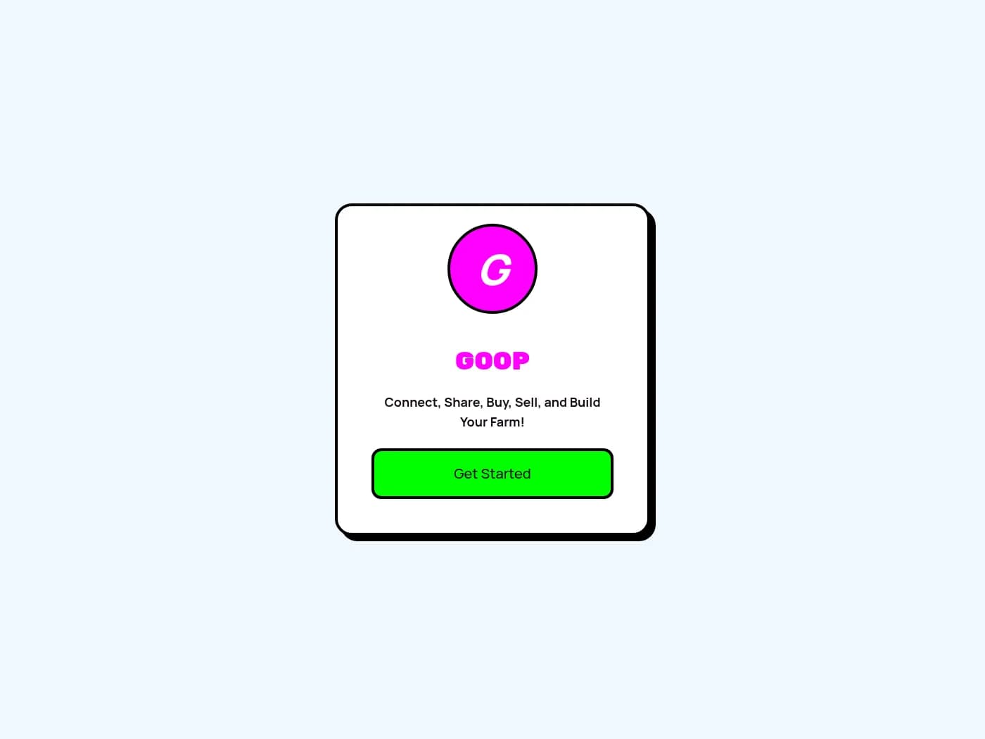 Goop Social Connect