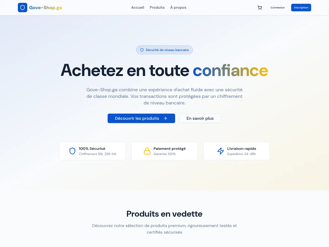 Gove-Shop Web Platform