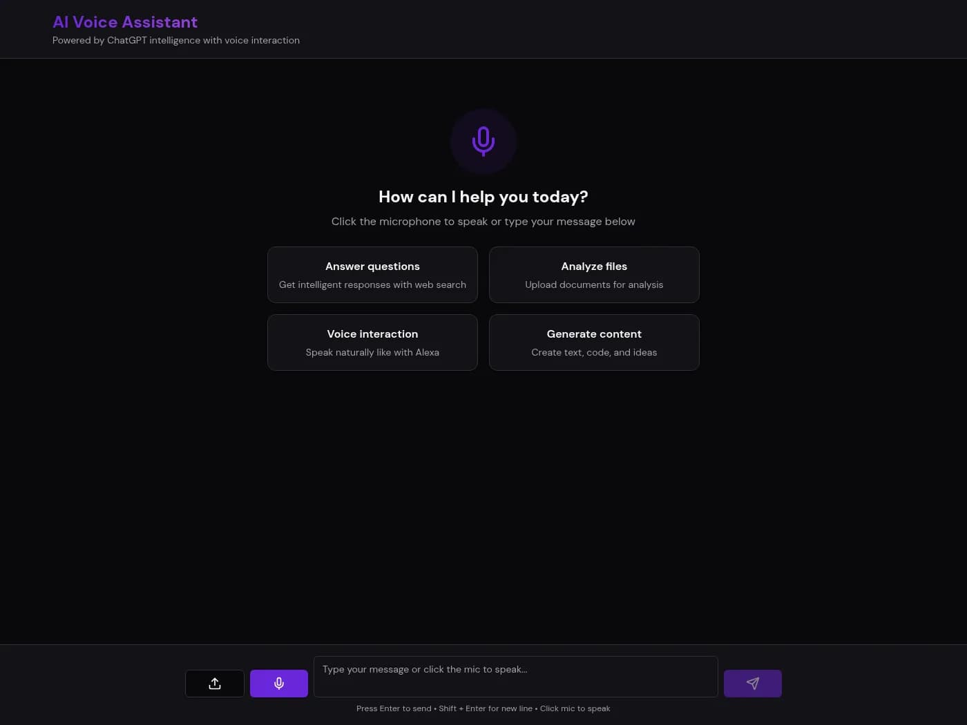 GPT-Powered AI Voice Assistant