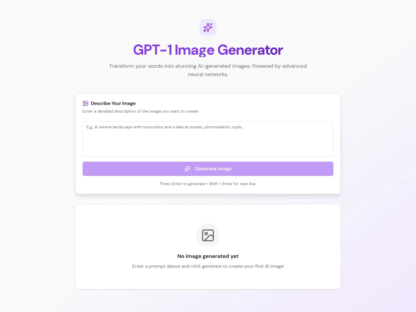 GPT-1 Style Text-to-Image Generator