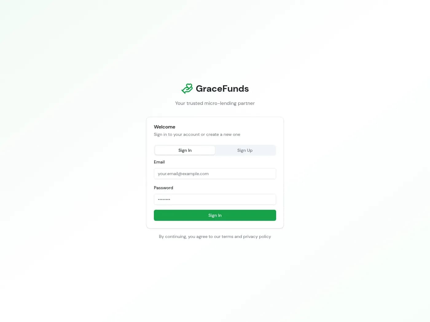 GraceFunds: Student Micro-Lending App for Emergency Pocket Money