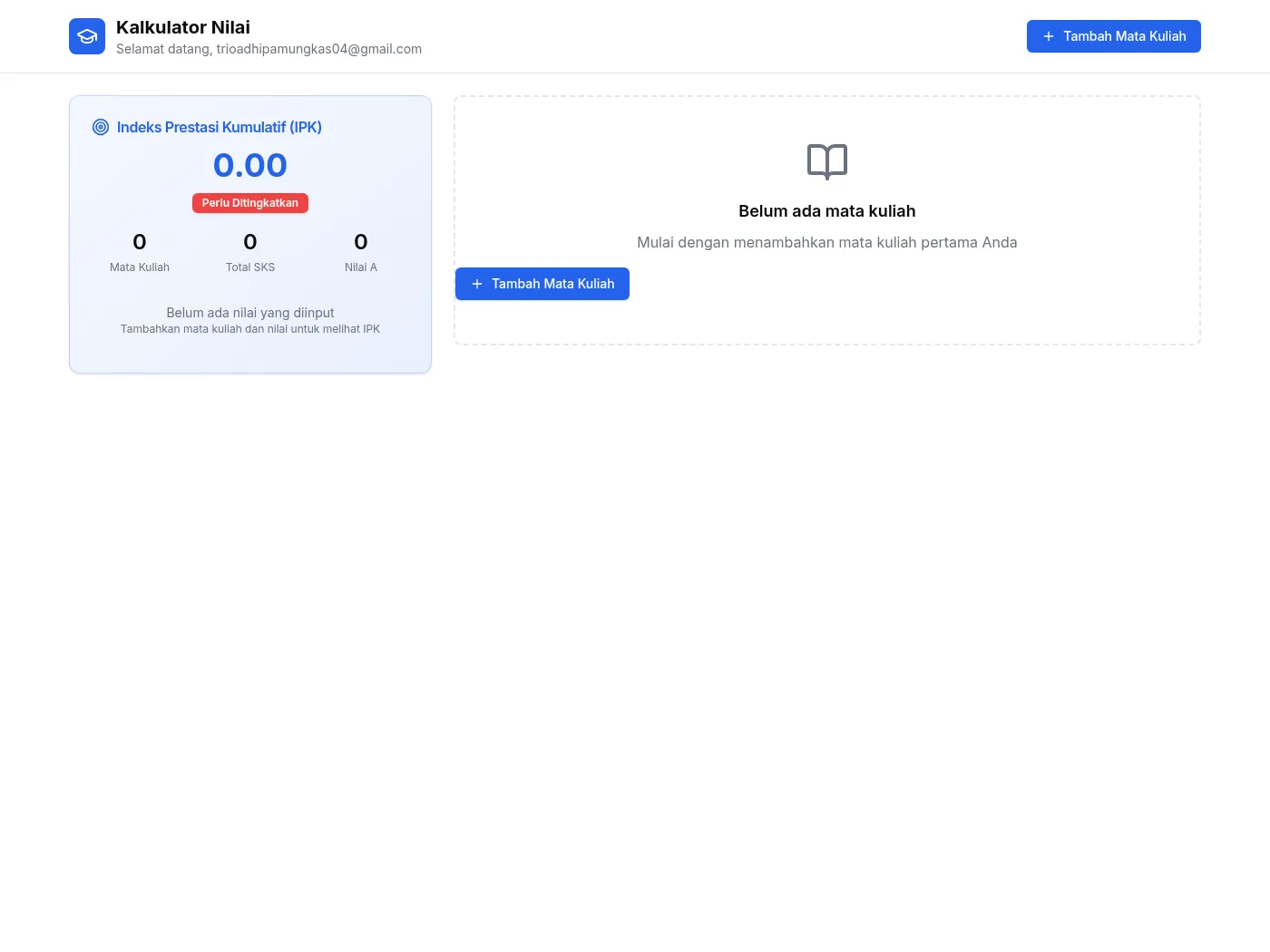 Grade Calculator for College Courses