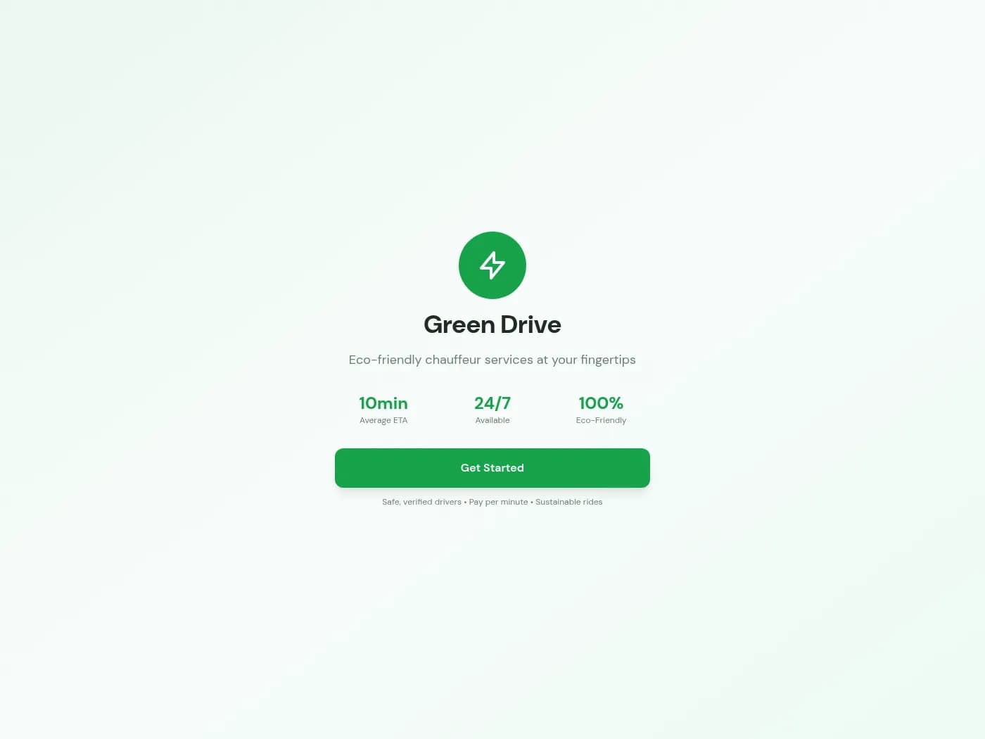 Green Drive App