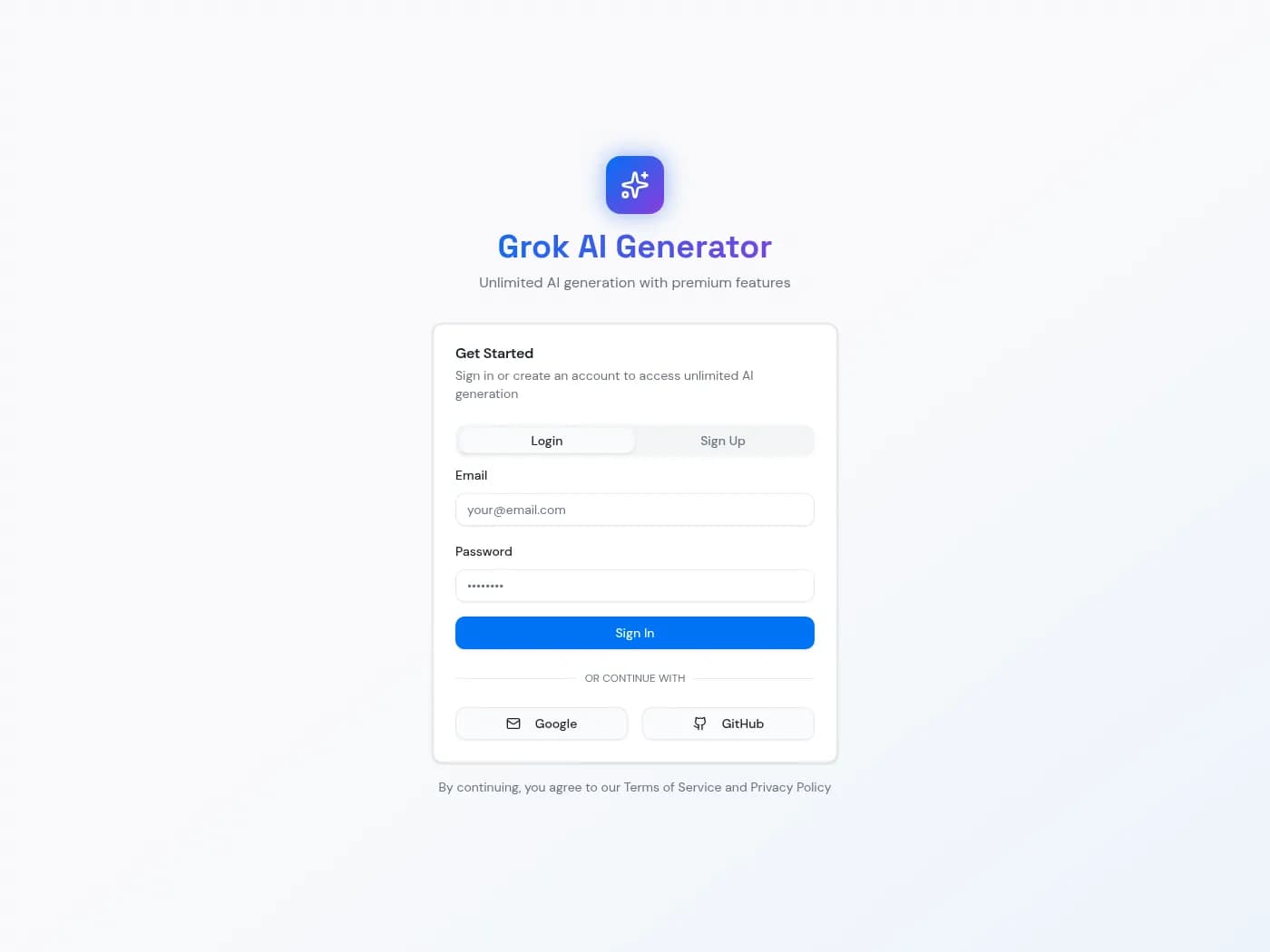Grok AI Generator with Unlimited Token and Premium Features