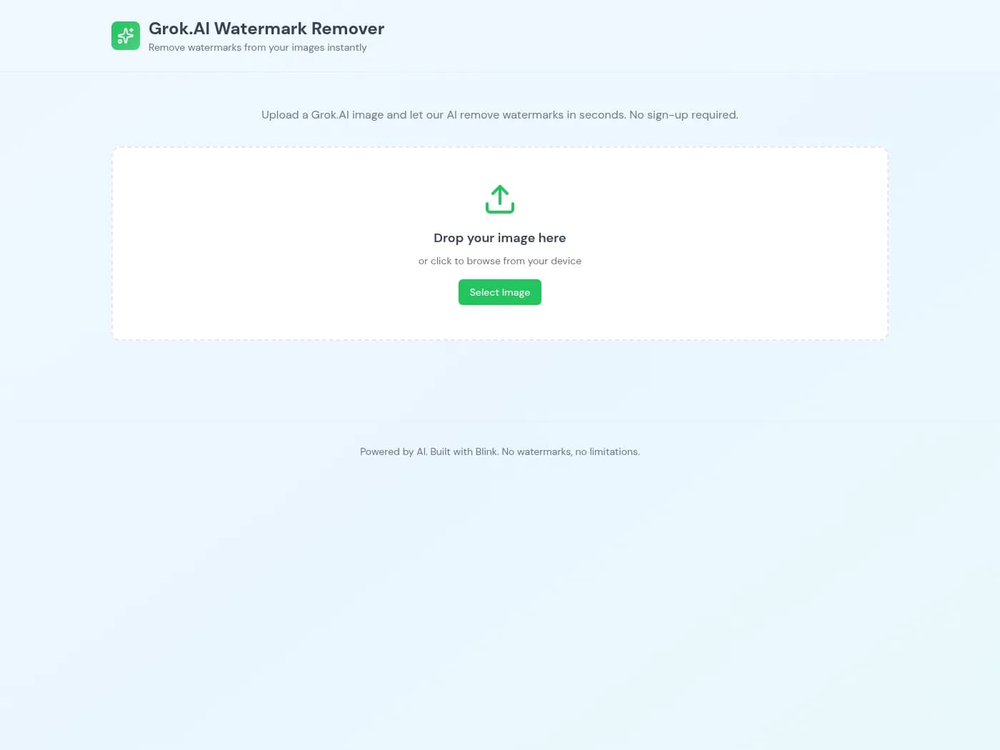 Grok.AI Watermark Remover