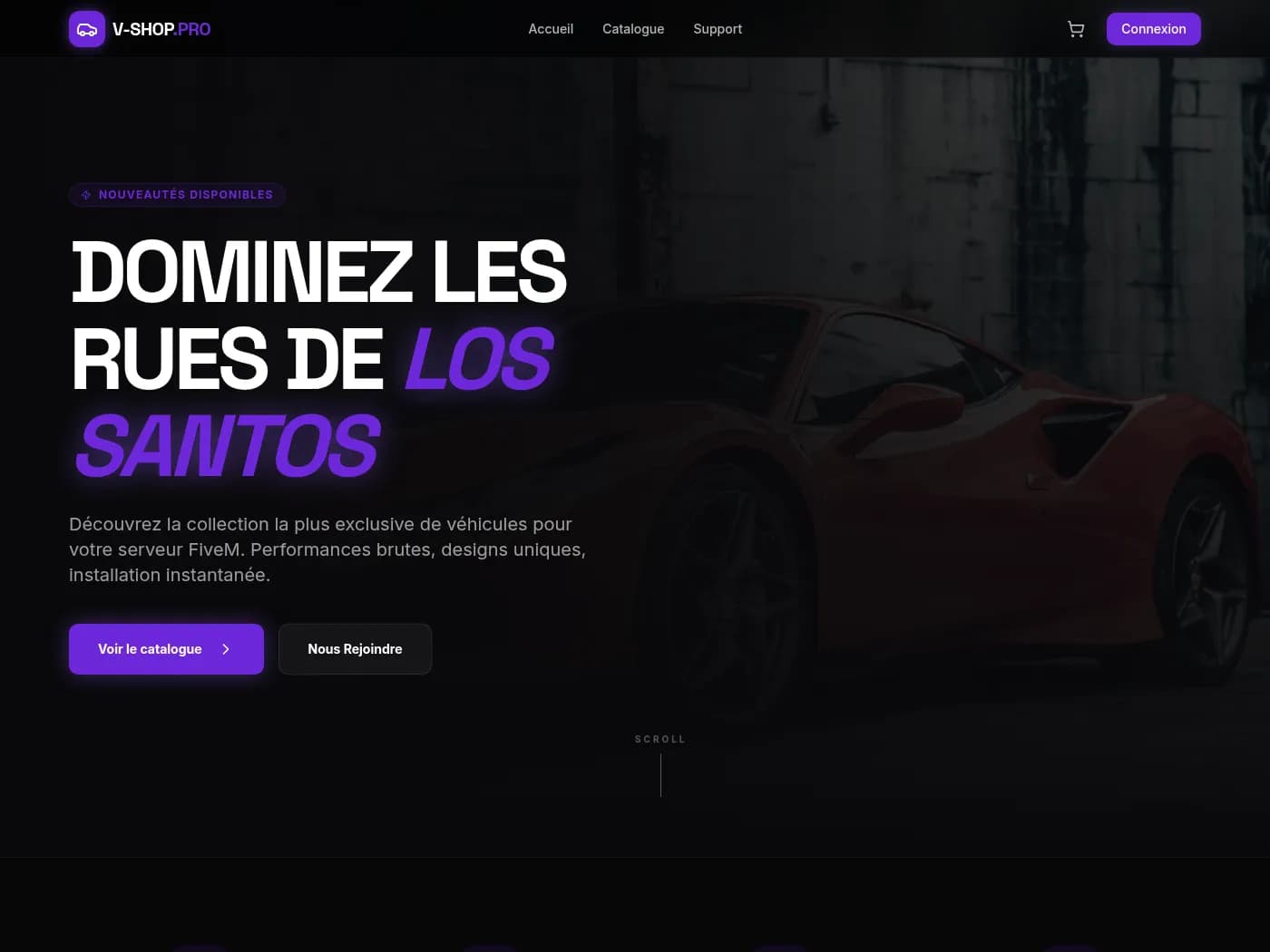 GTA Vehicle Shop