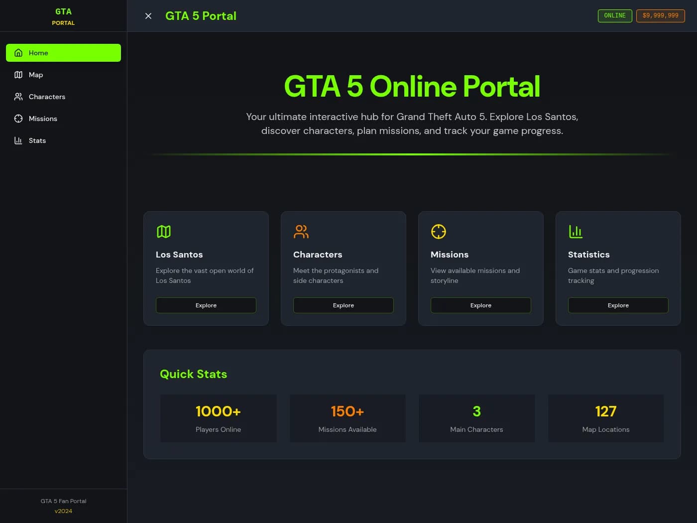 GTA 5 Game Portal