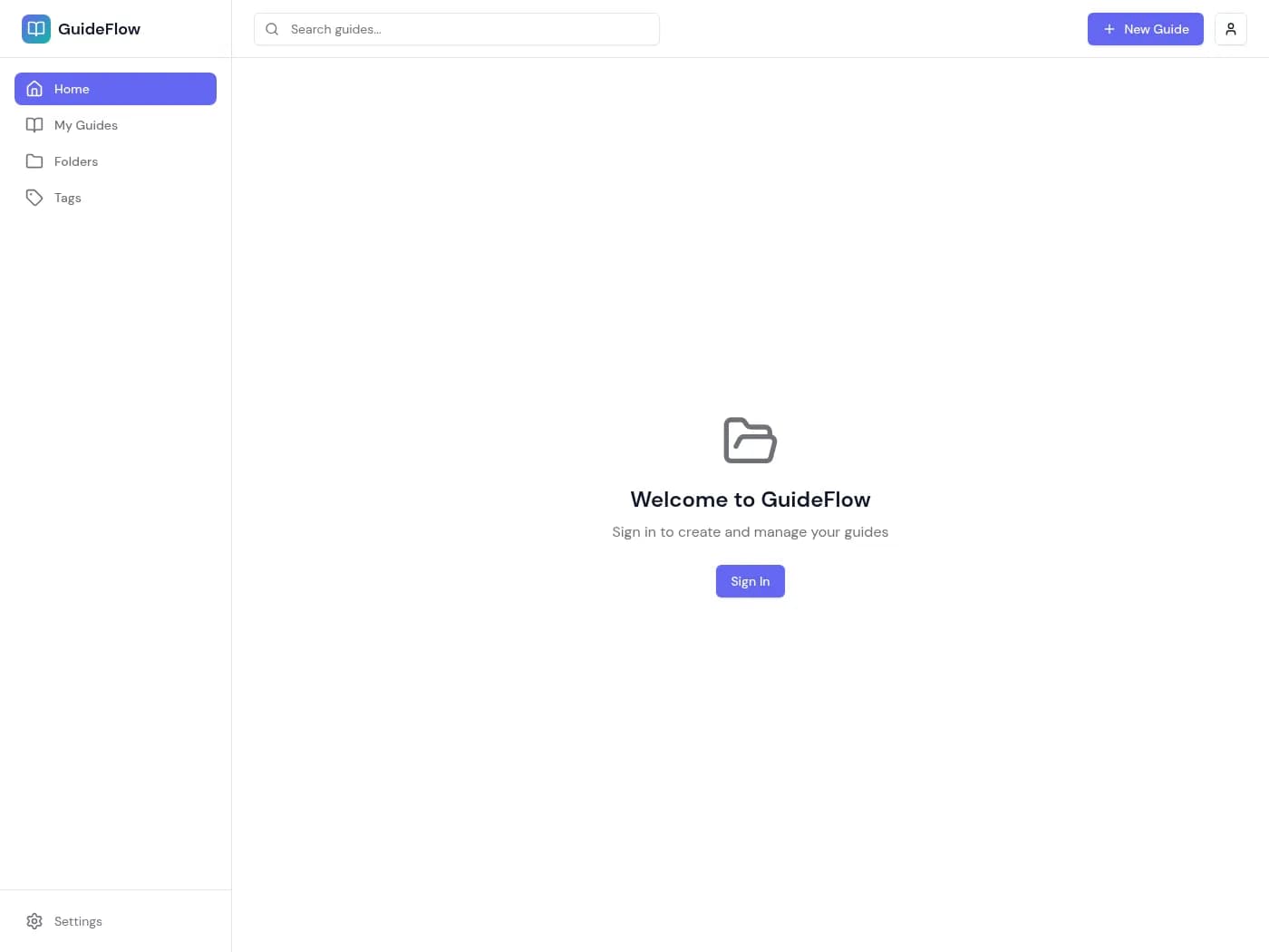 GuideFlow SaaS