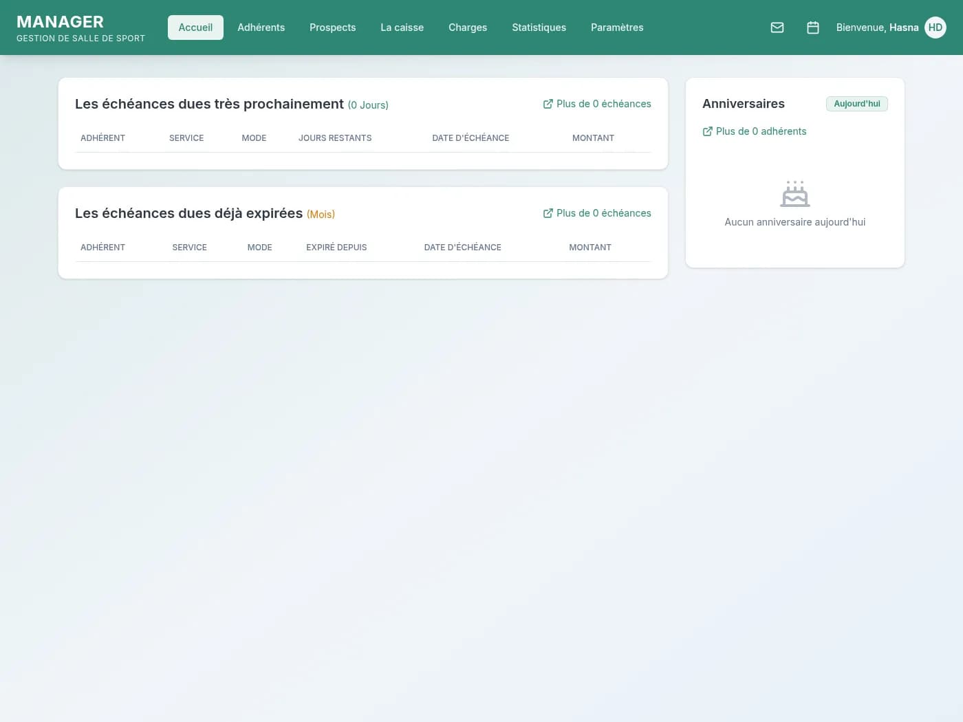 Gym Management System Pro