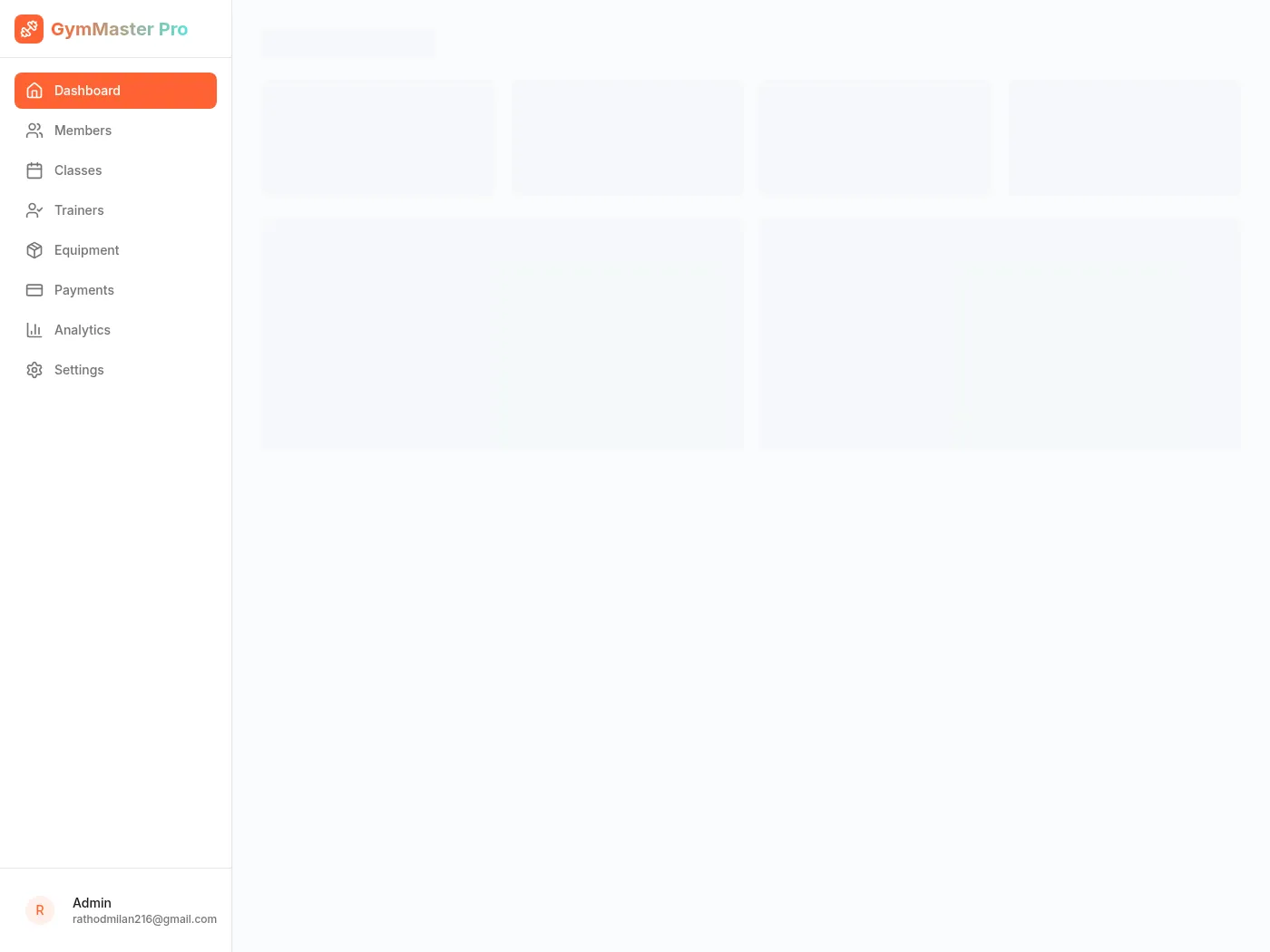 GymMaster Pro: All-in-One Gym Management Website