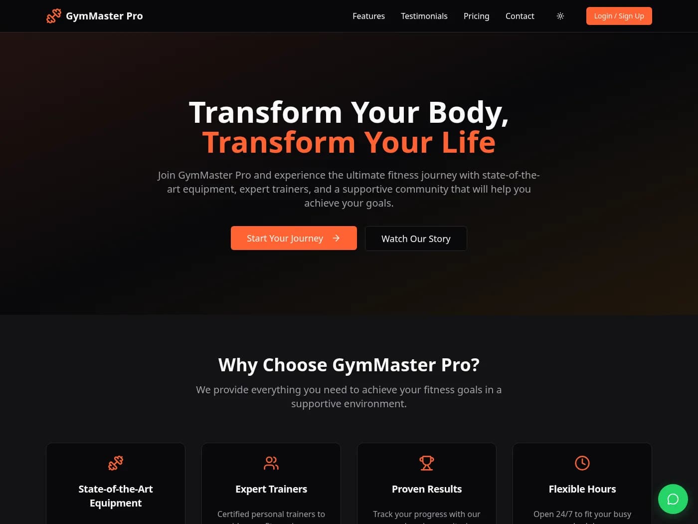 GymMaster Pro: Dynamic Gym Website with Admin, WhatsApp Alerts & Birthday Automation