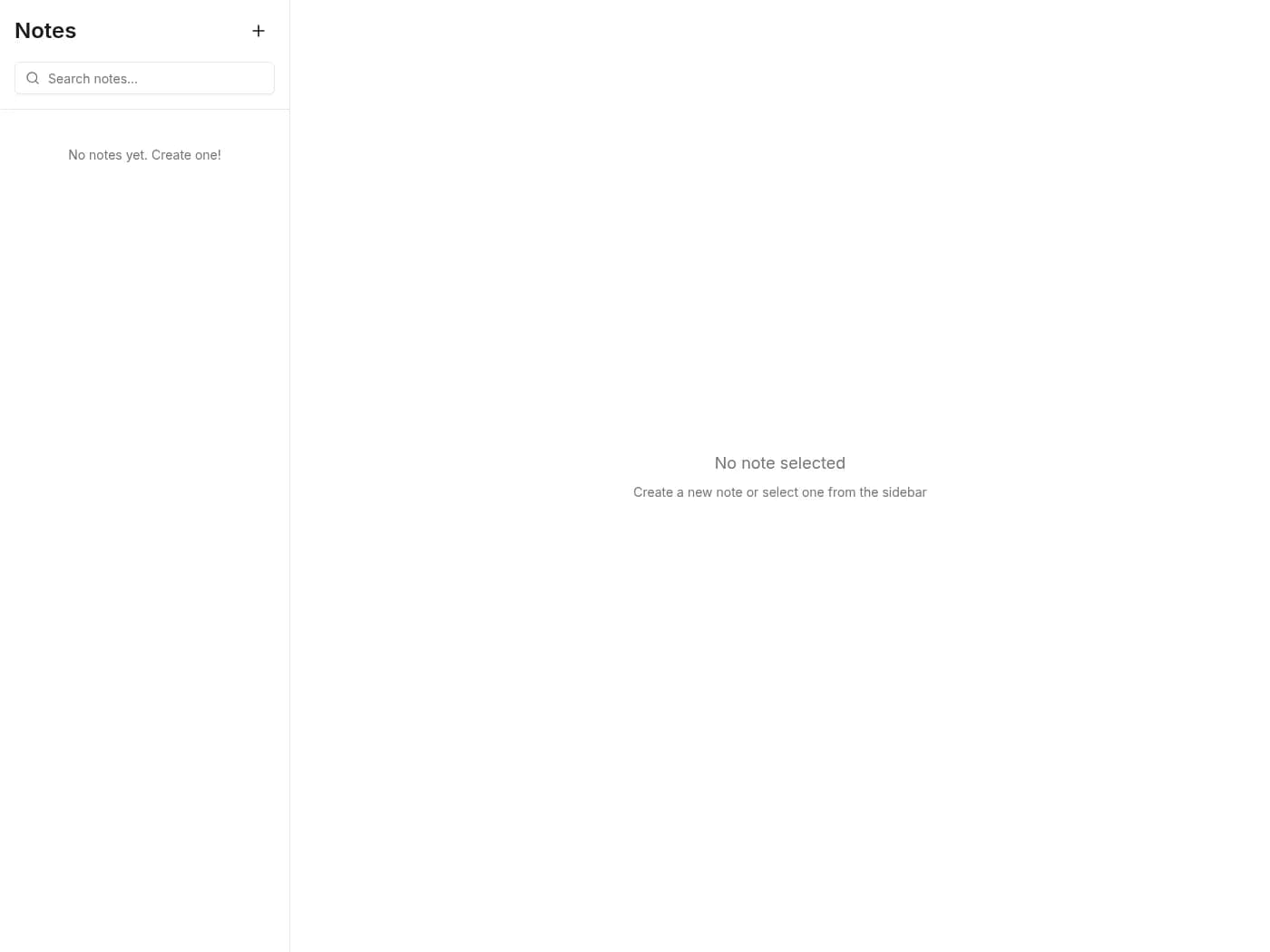 H - Minimal Note Taking App