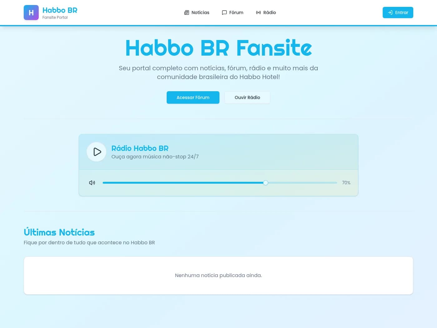 Habbo Brasil Fansite Portal