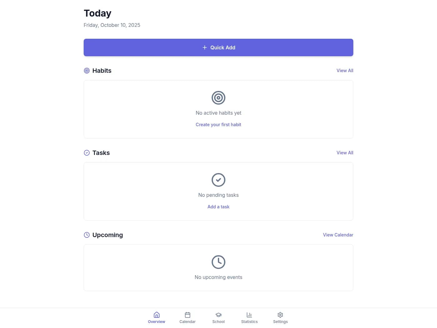 HabitFlow – Modular Productivity, Learning & Calendar Superapp (Web Platform)